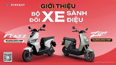 VinFast ra mắt ZGoo và Flazz – Xe máy điện giá từ 14,9 triệu đồng, pin LFP an toàn vượt trội